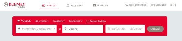 ️ Viajes Buemes - Montevideo